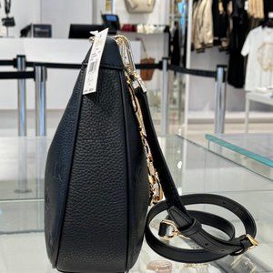 Bags | Michael Kors Cora Large Shoulder Chain Crossbody Bag Mk Embossed ...